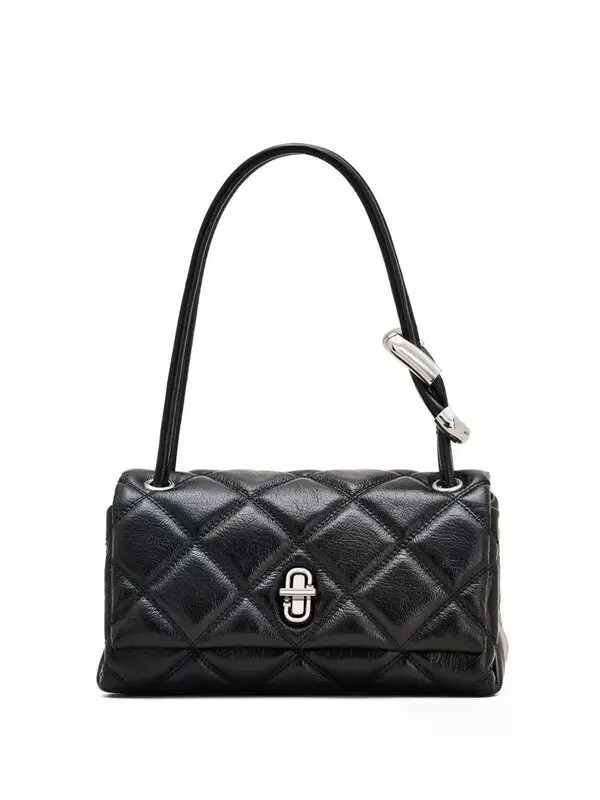 Marc Jacobs Mini Quilted Dual Shoulder Bag - Black
