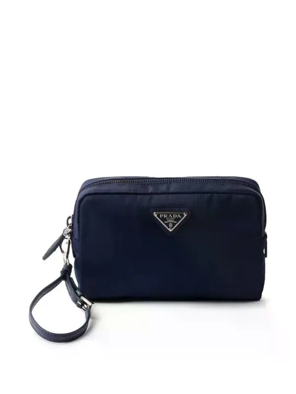 Prada Logo-plaque Makeup Bag