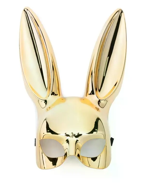 MAISON CLOSE Mirror Bunny Mask - Gold