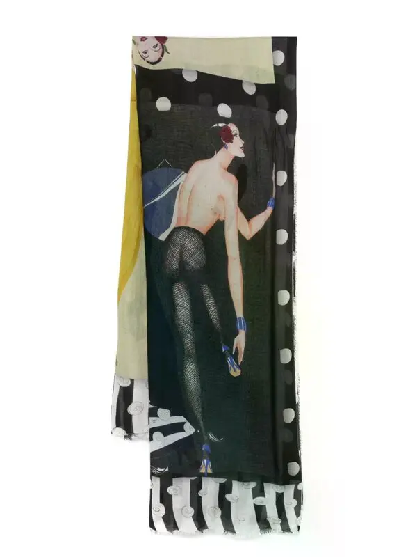 Faliero Sarti Stylist Scarf - Blue