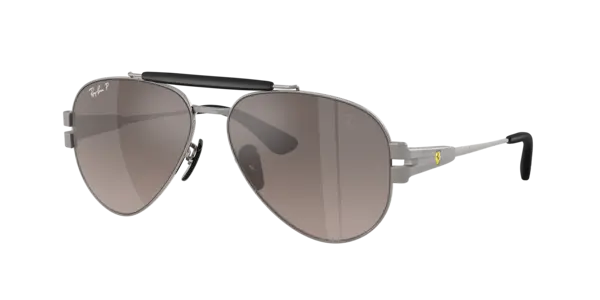 Ray-ban Scuderia Ferrari Collection Chromance Sunglasses - Grey Gradient Polar