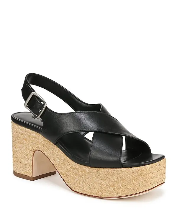 Vince Clementina Platform Sandals - Black