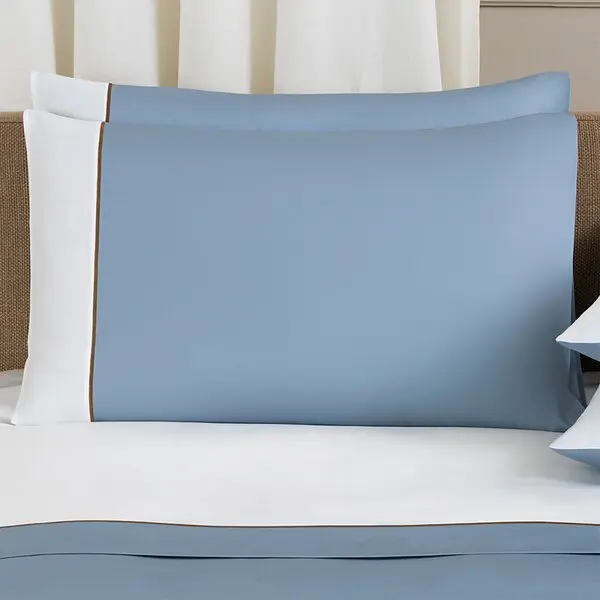 Frette Color Block Standard Sham