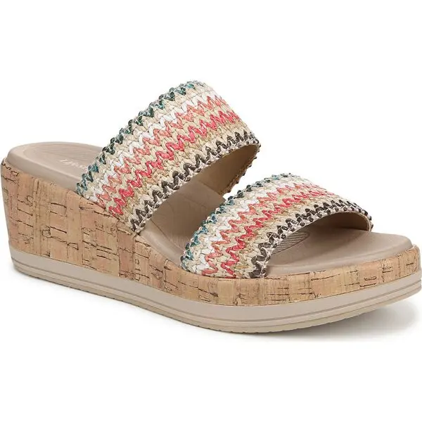LIFESTRIDE Bzees Resort Cork Wedge Sandal