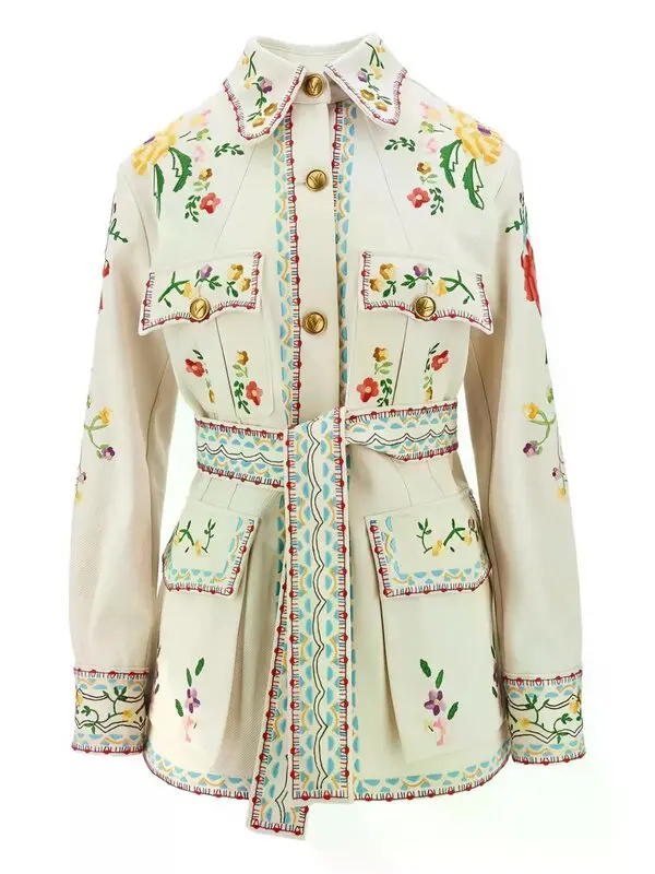 Valentino Garavani Embroidered Denim Jacket