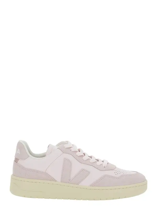 VEJA V-90 Leather Sneakers
