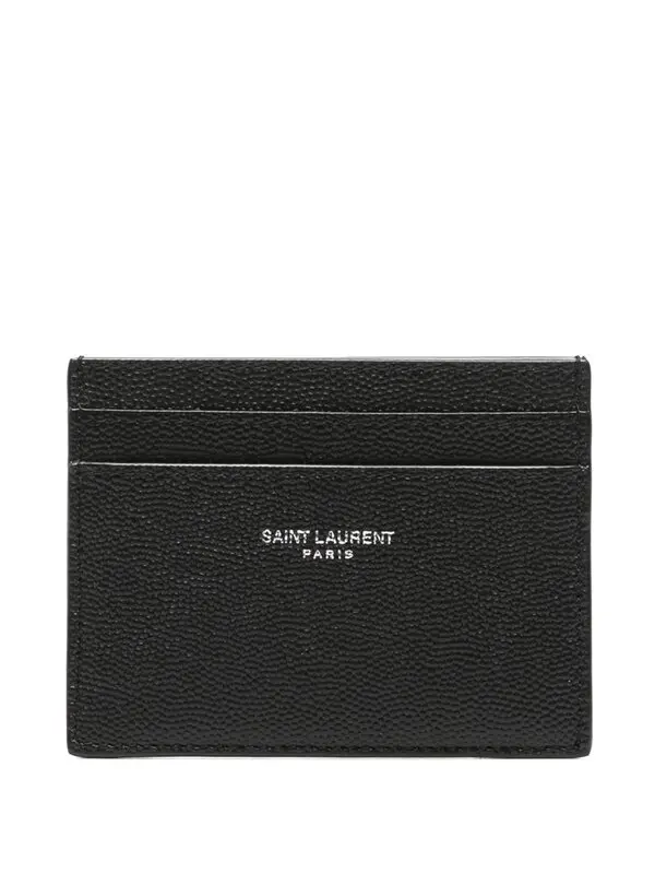 Saint Laurent Logo-stamp Card Holder