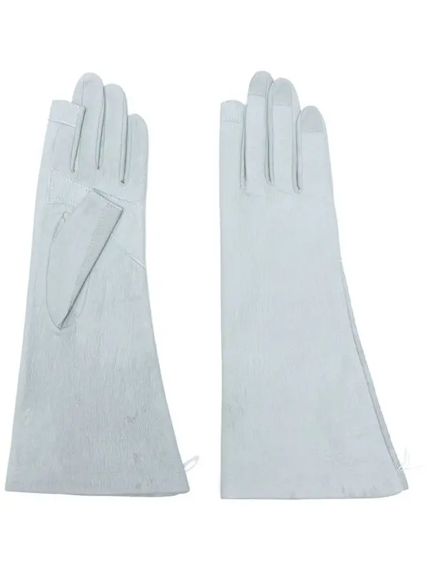 Rick Owens Bean Blister Gloves - Pale Blue