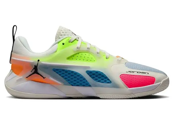 JORDAN Heir Sneakers - Sail/dark Powder Blue/volt