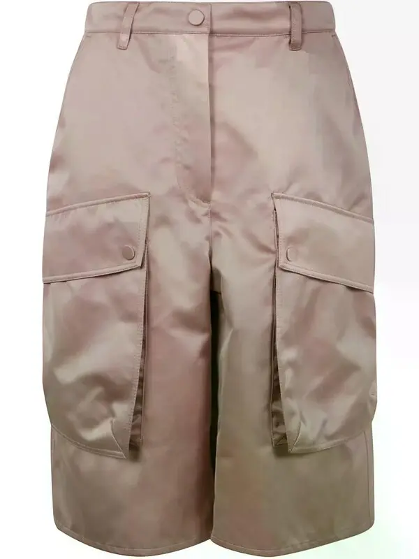 N°21 Knee-length Cargo Shorts - Pink