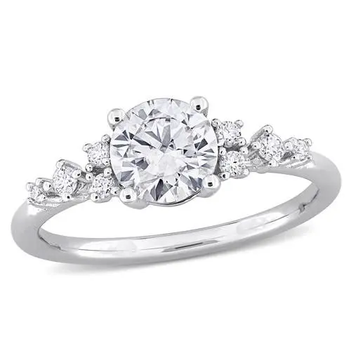 JULIANNA B. Moissanite Cluster Ring