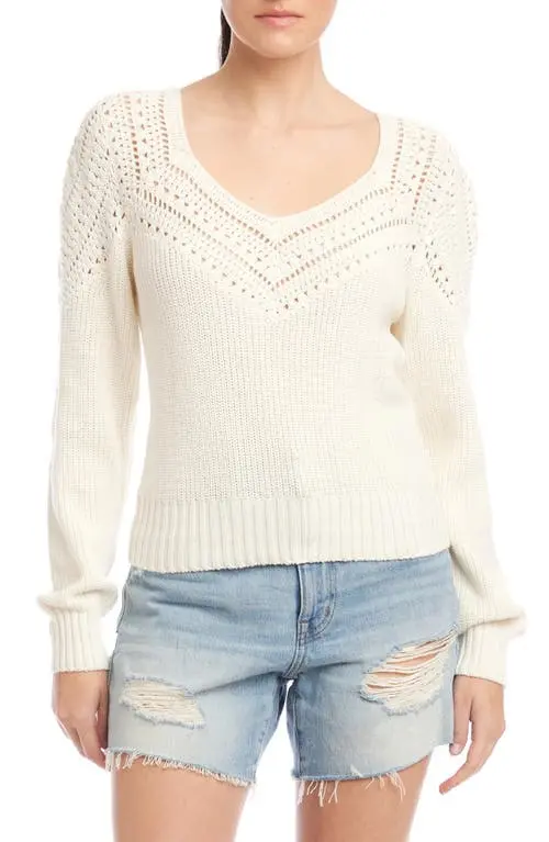 Fifteen Twenty Lola Open Stitch Sweater