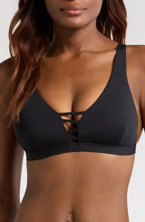 SEA LEVEL X India Hicks Lattice Bikini Top