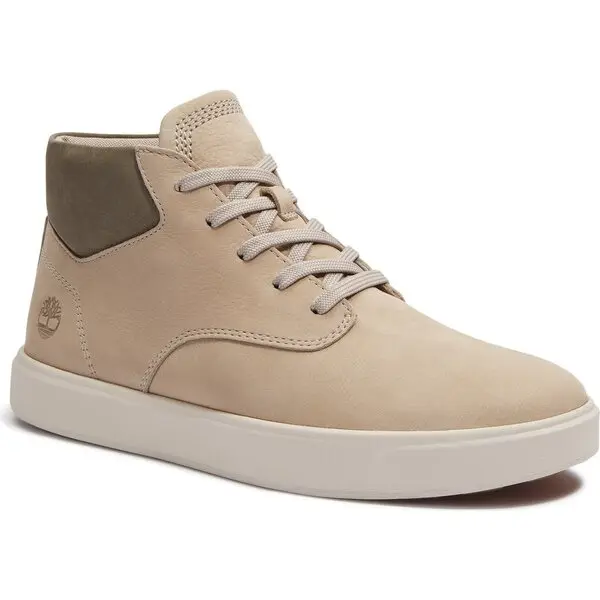 Timberland Emerson Mid Sneaker - Light Taupe Nubuck