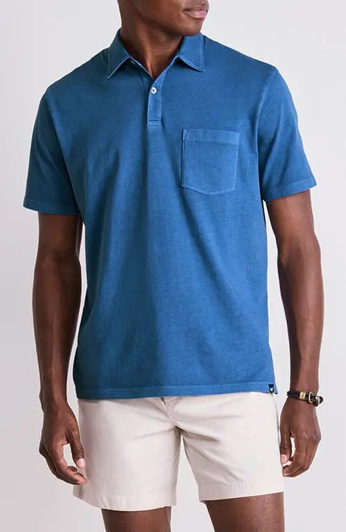 Vineyard Vines Surf Pima Cotton Polo - Moonshine