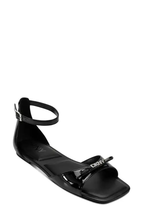 Dkny Dazey Ankle Strap Sandal - Black