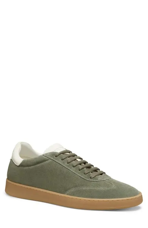 STUART WEITZMAN Banner Leather Sneakers - Sage/ White Bianco