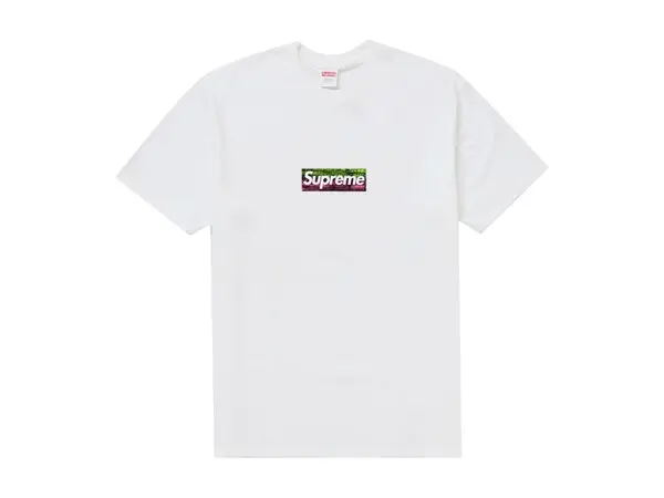 Supreme Los Angeles Fire Relief Box Logo Tee Shirt - White