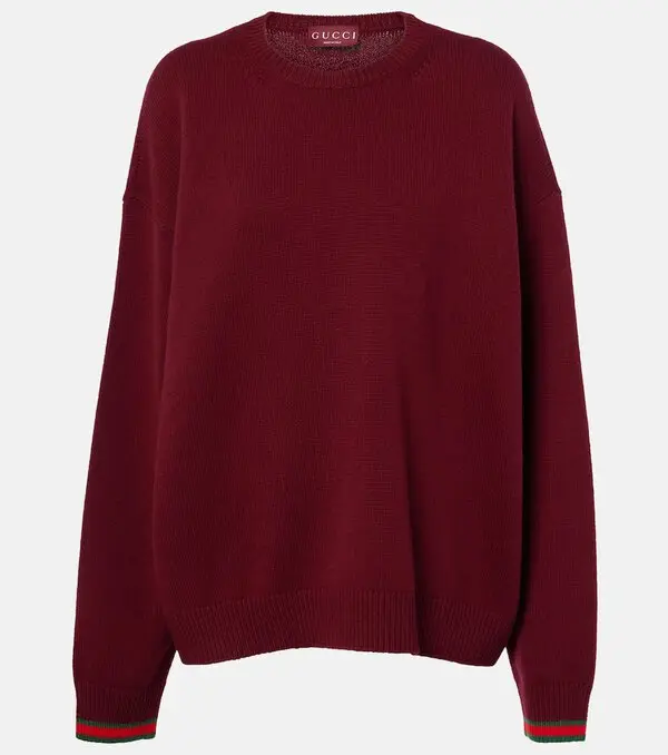 Gucci Wool And Cashmere Sweater - Beige