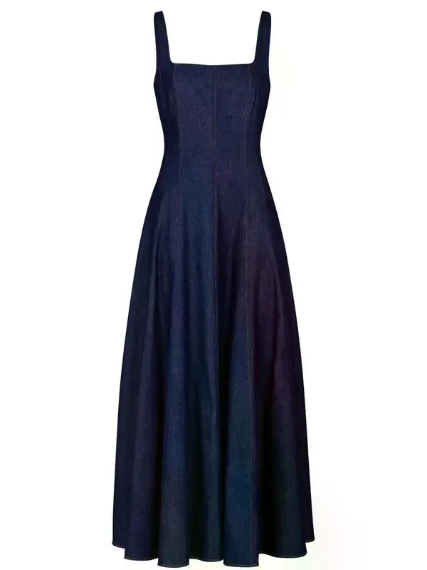 NICHOLAS Athena Midi Dress - Blue