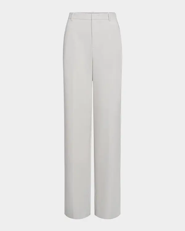 Vince High-rise Straight Leg Trousers