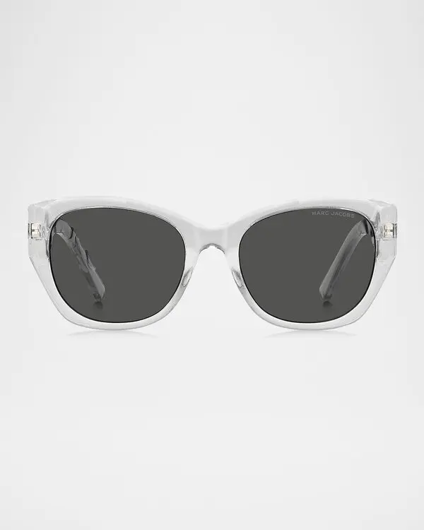 Marc Jacobs Rectangle Sunglasses - Crystal