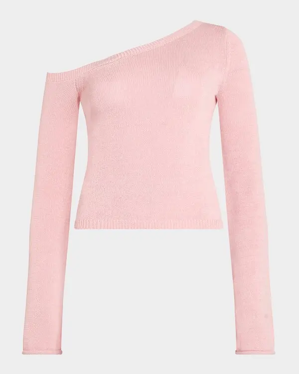 SER.O.YA Alivia Knit Top - Coral Blush