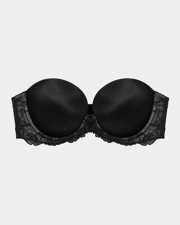 Wacoal Self-assured Strapless Push-up Bra - Black