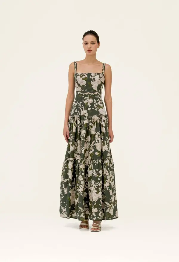 SUSPIRO Lima Gardenia Maxi Dress