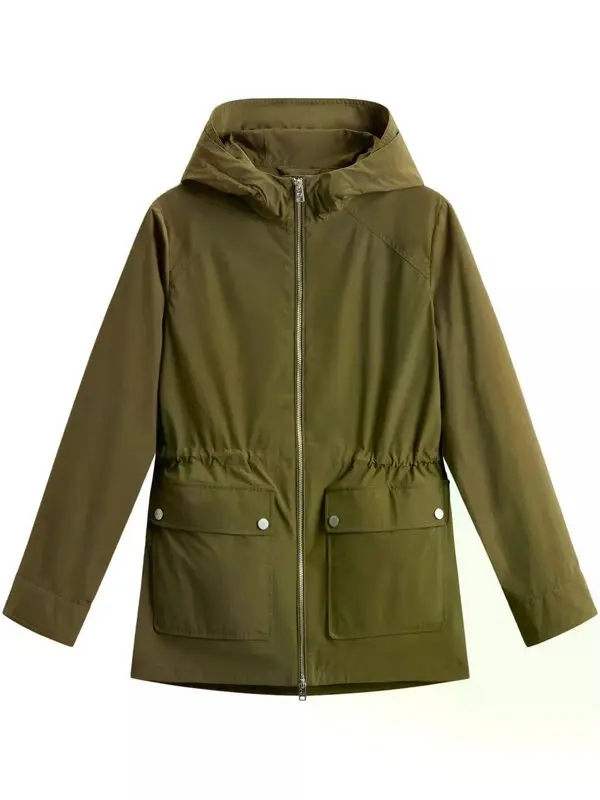 Woolrich Summer Hooded Jacket - Green