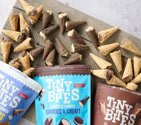 BEEMAX Set Of 4.24oz Bags Of Tiny Biteswaffle Cones