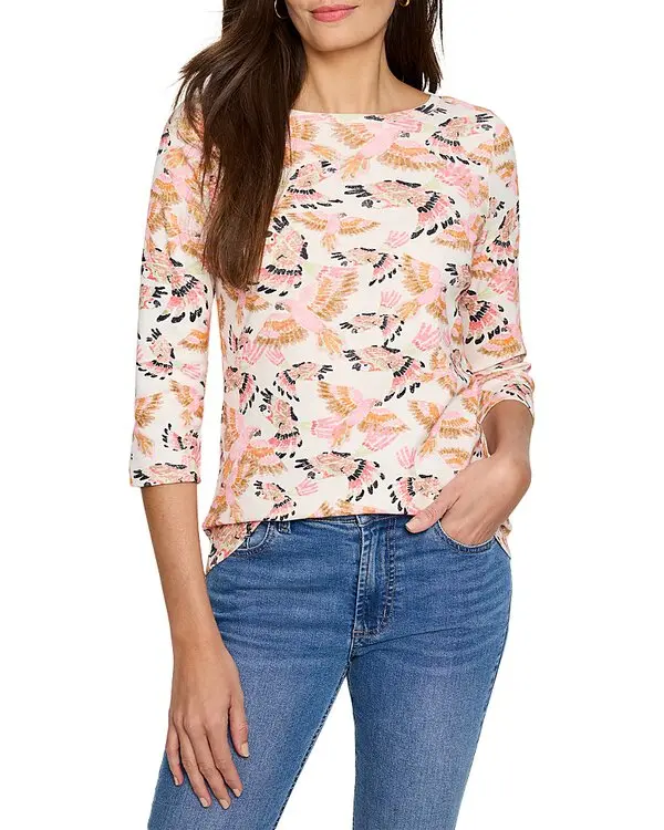 NIC+ZOE In Flight Boat Neck Top