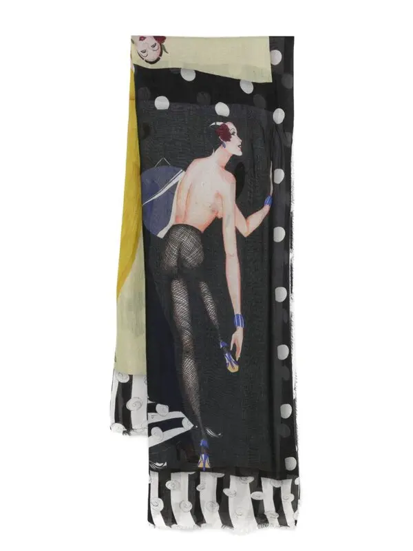 Faliero Sarti Stylist Stole - Multicolour