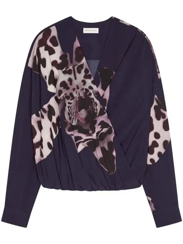 Dries Van Noten Printed Camiel Shirt