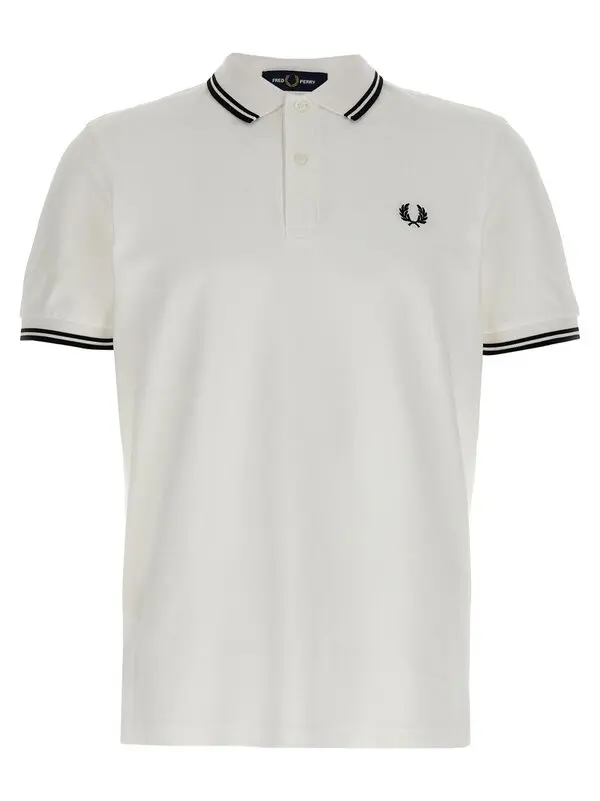 Comme Des Garçons Polo Shirt X Fred Perry - White
