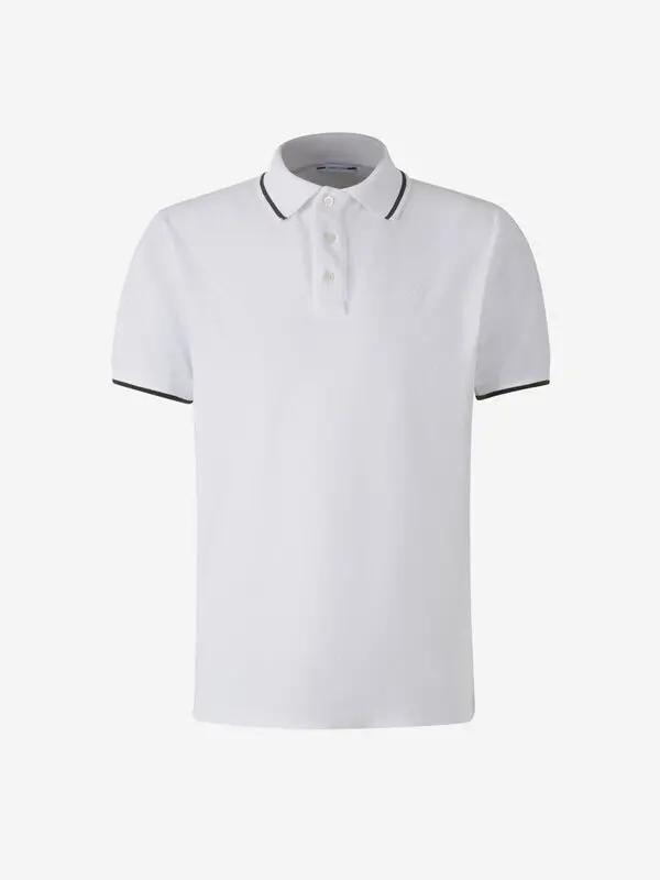 Jacob Cohen Polo Logo Cotton - White