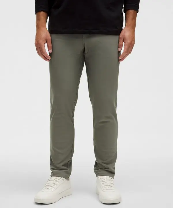 Lululemon Abc Slim-fit 5 Pocket Pant 30l - Grey Sage