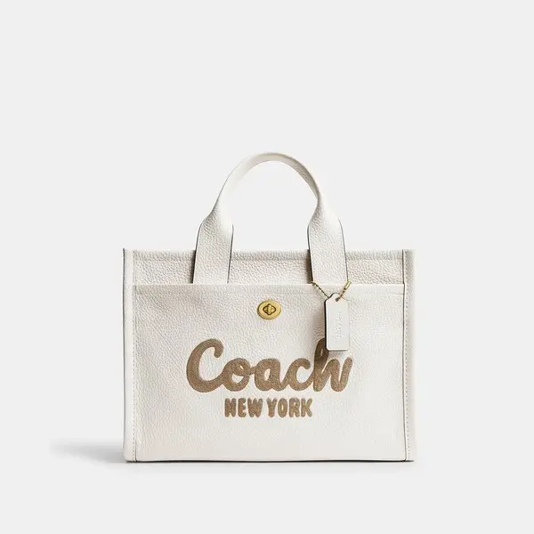 Coach Cargo Tote Bag - Brass/chalk
