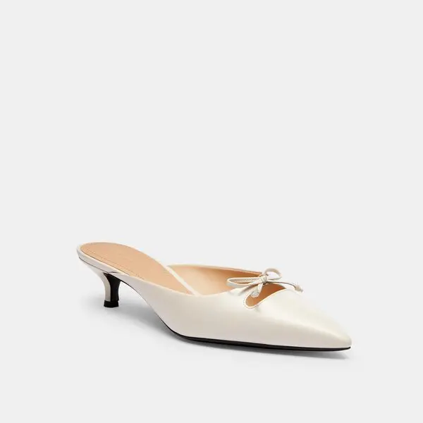 Coach Leather Mules