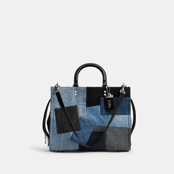Coach Rogue Bag With Patchwork