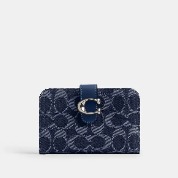 Coach Tabby Wallet In Signature Denim