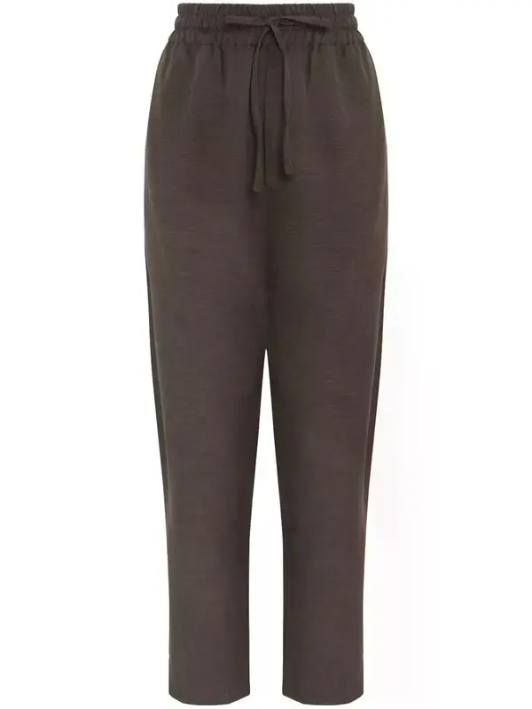 UMA | RAQUEL BLAY Uma | Raquel Davidowicz Drawstring Cropped Trousers