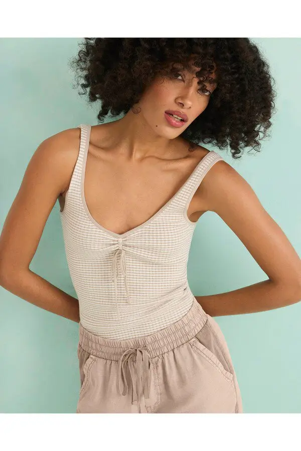 Splendid Saige Sweater Tank - Stripe