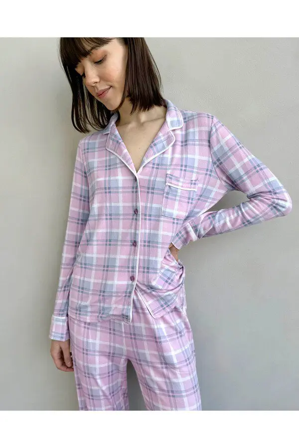 Splendid Snow Day Plaid Pillowsoft Sleep Set
