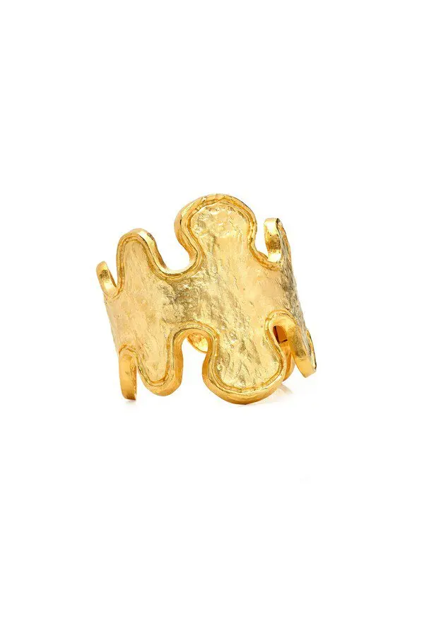 KENNETH JAY LANE Free Form Cuff Bracelet