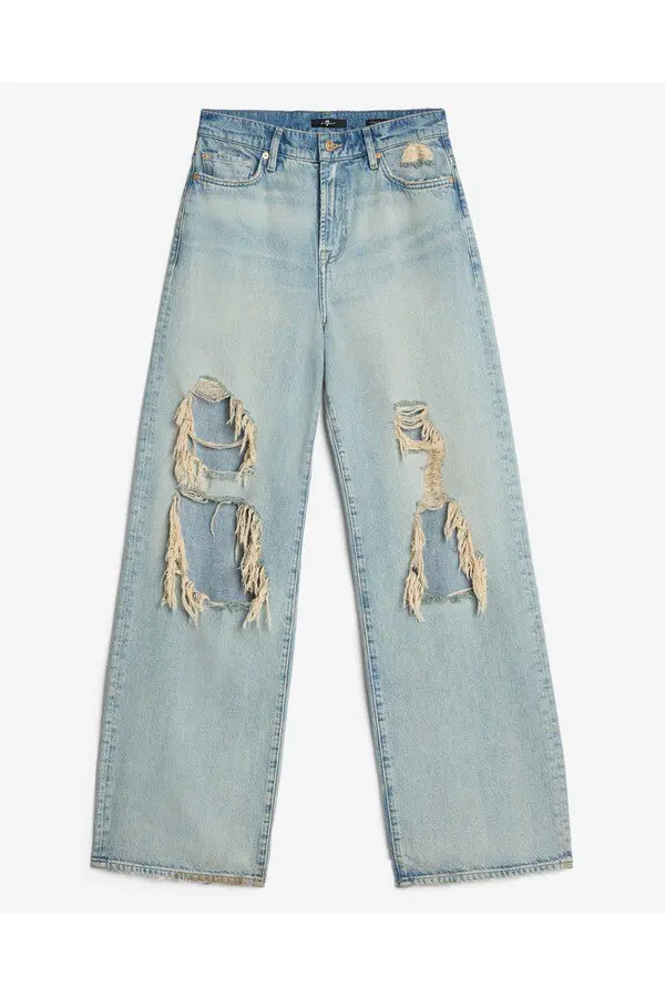 7 For All Mankind Scout Oversized Straight Leg Jeans