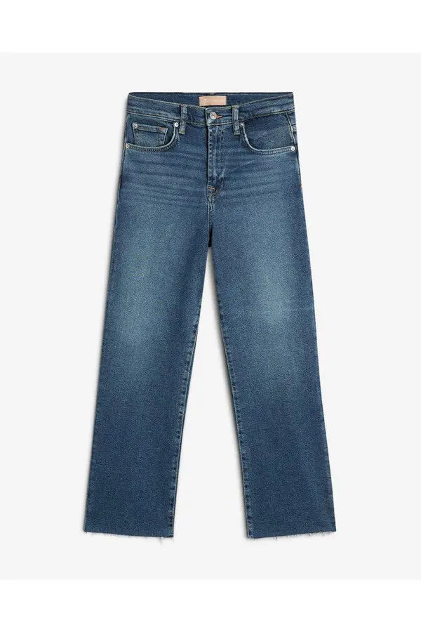 7 For All Mankind Luxe Vintage Cropped Alexa In Bay