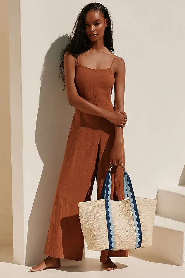 L*Space Jaida Wide-leg Jumpsuit - Brown
