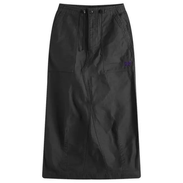 Needles String Fatigue Skirt - Black