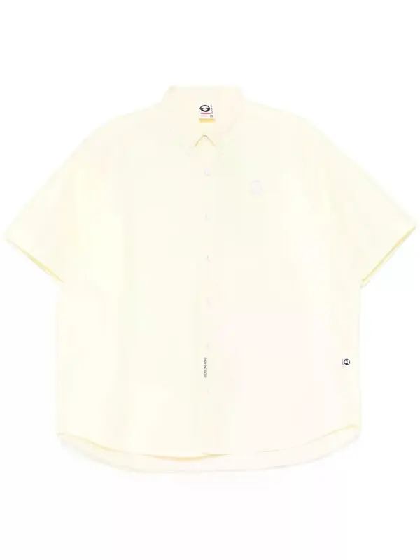 AAPE BY *A BATHING APE® Logo-patch Shirt